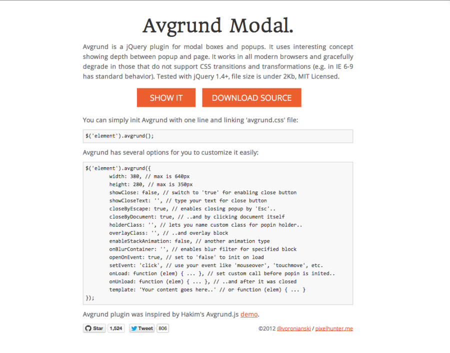 使ってみたいjQueryポップアップ | weblovelog