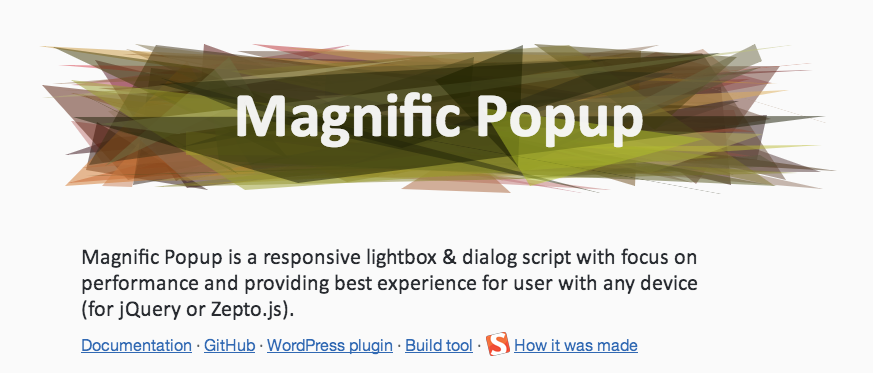 使ってみたいjQueryポップアップ | weblovelog